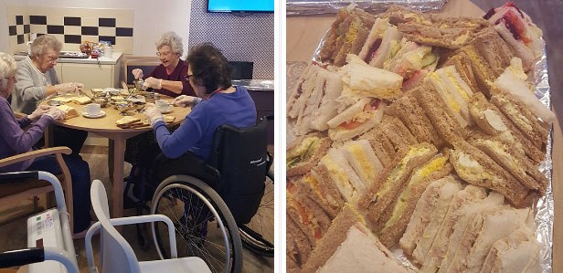 Sandwich Making - Rathside Care Home