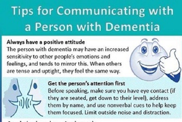 Tips for communicating with a person with Dementia - Rathside Care Home